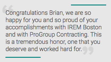Seasoned re:fab Employee Wins IREM Partner of the Year