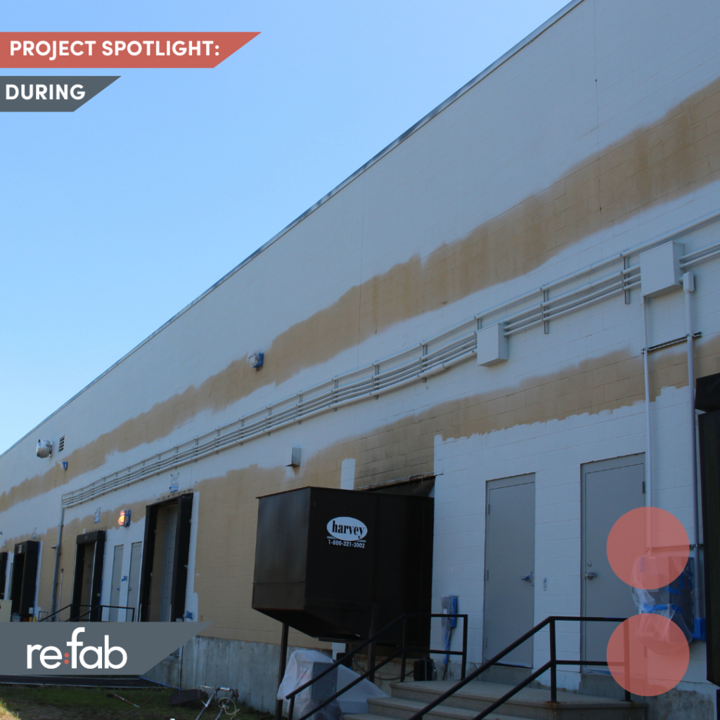 Project Spotlight: TWO Buildings repainted in ONE WEEK! - re:fab