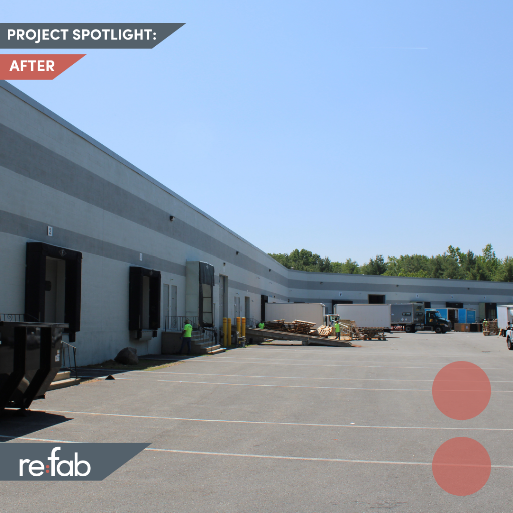Project Spotlight: TWO Buildings repainted in ONE WEEK! - re:fab