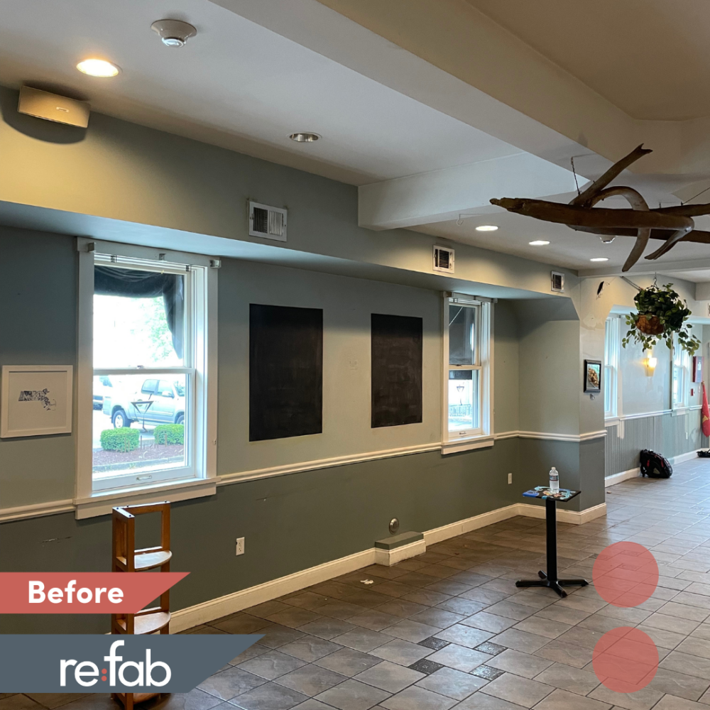 A Whole New Restaurant with Restored and Added Character - re:fab