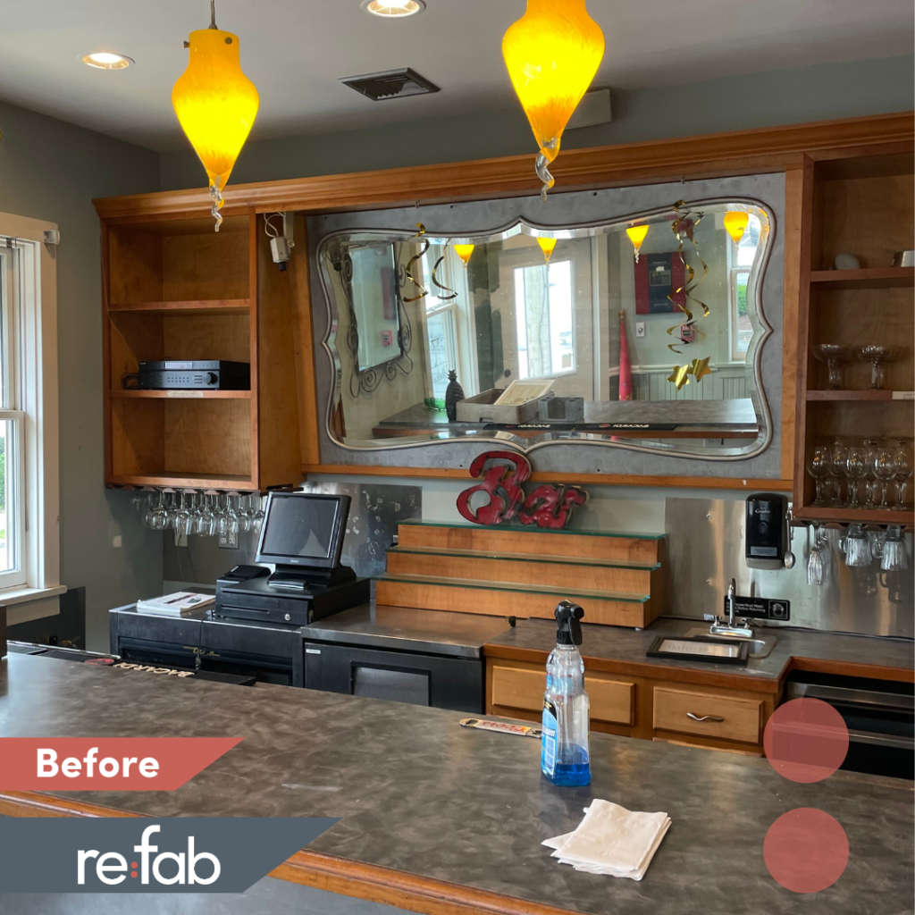 A Whole New Restaurant with Restored and Added Character - re:fab