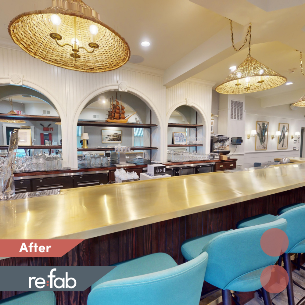 A Whole New Restaurant with Restored and Added Character - re:fab