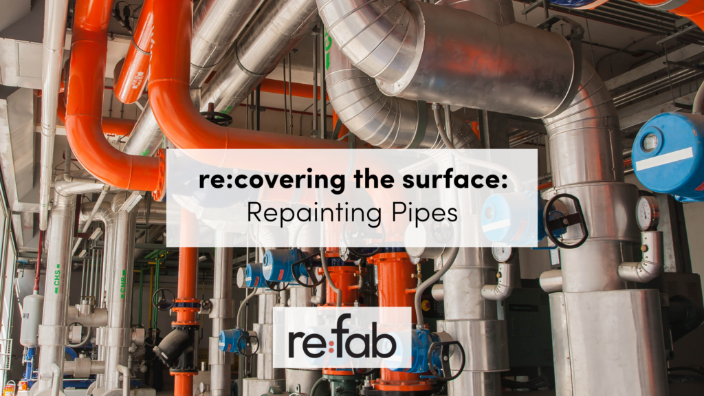 re:covering the surface: Repainting Pipes - re:fab