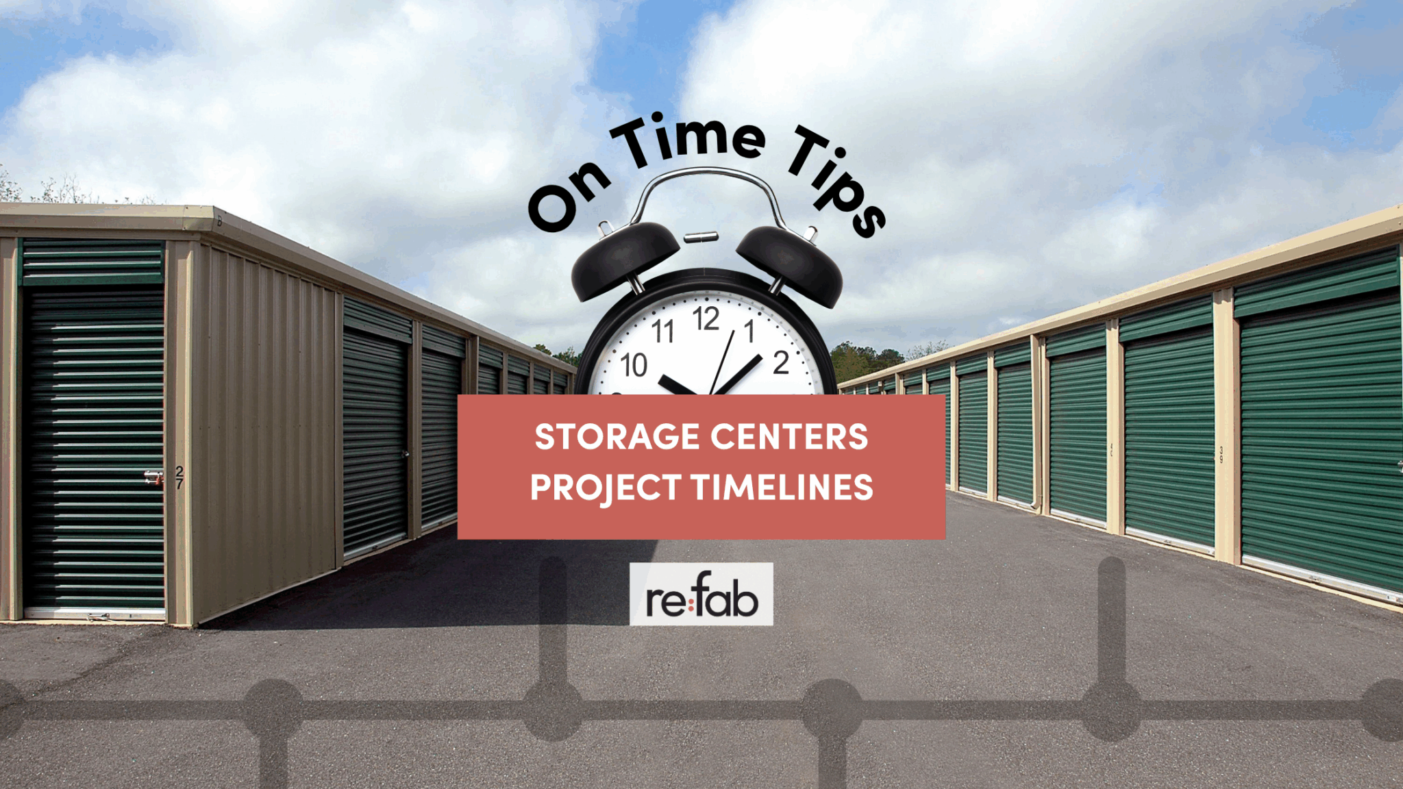 On Time Tips: Storage Centers Project Timeline - re:fab